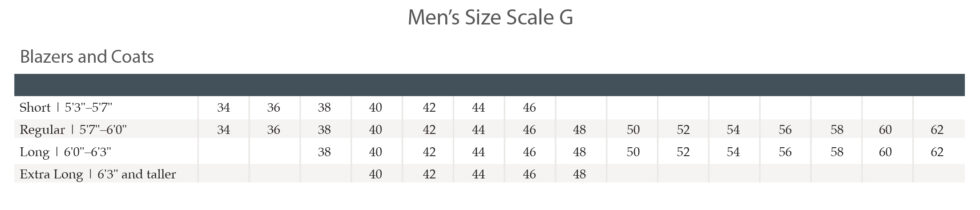 MEN’S SINGLE-BREASTED BLAZER | FCCLA